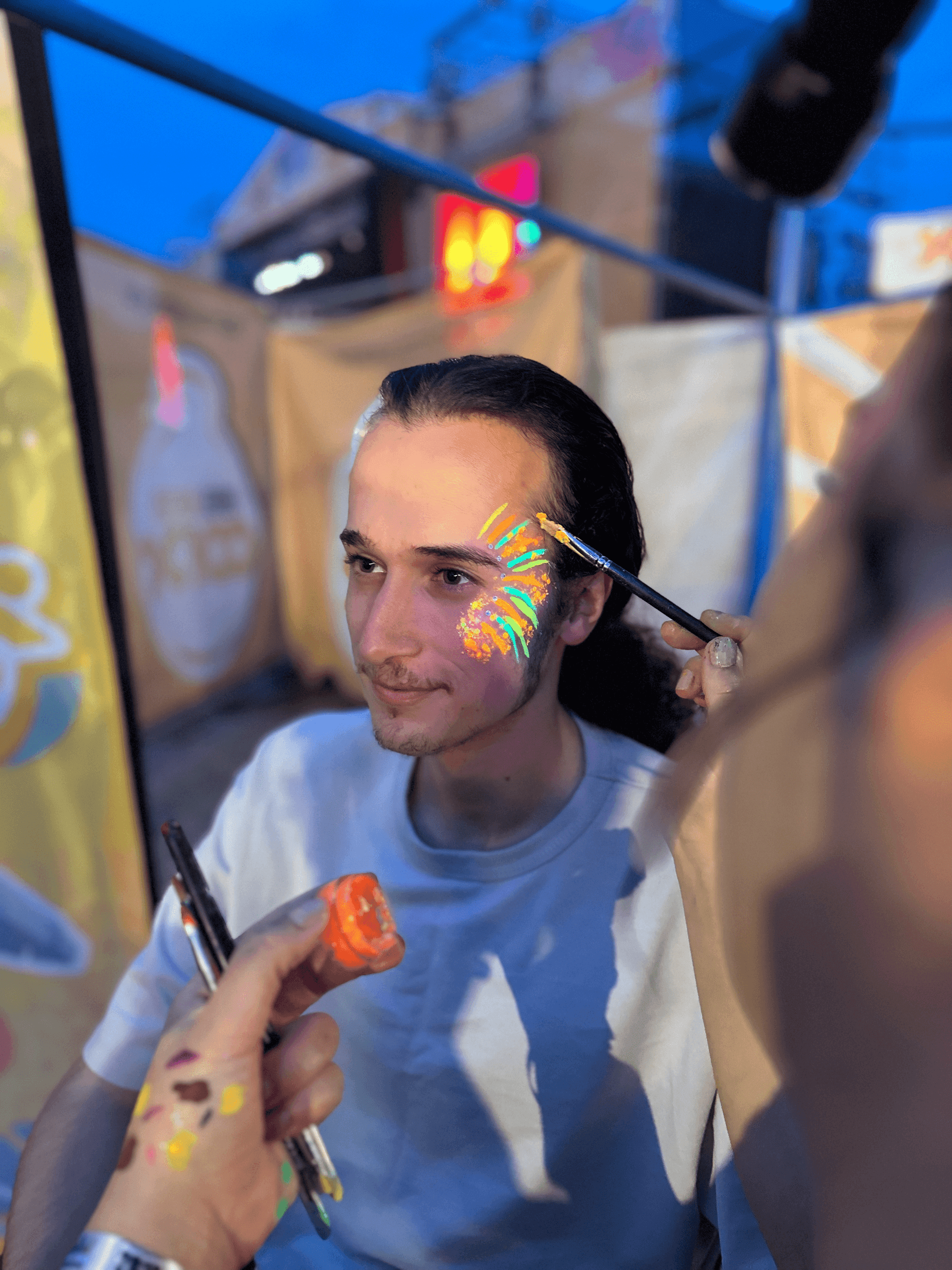 How Is the Festival Makeup Experience Delivered?